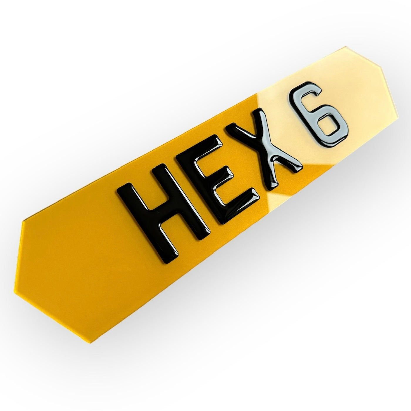 Hex Number Plates (6 Digits) – NF PLATES